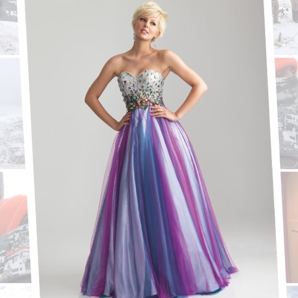 Night Moves Prom Collection | Dresses | Multicolor Ball Gown Prom Dress ...
